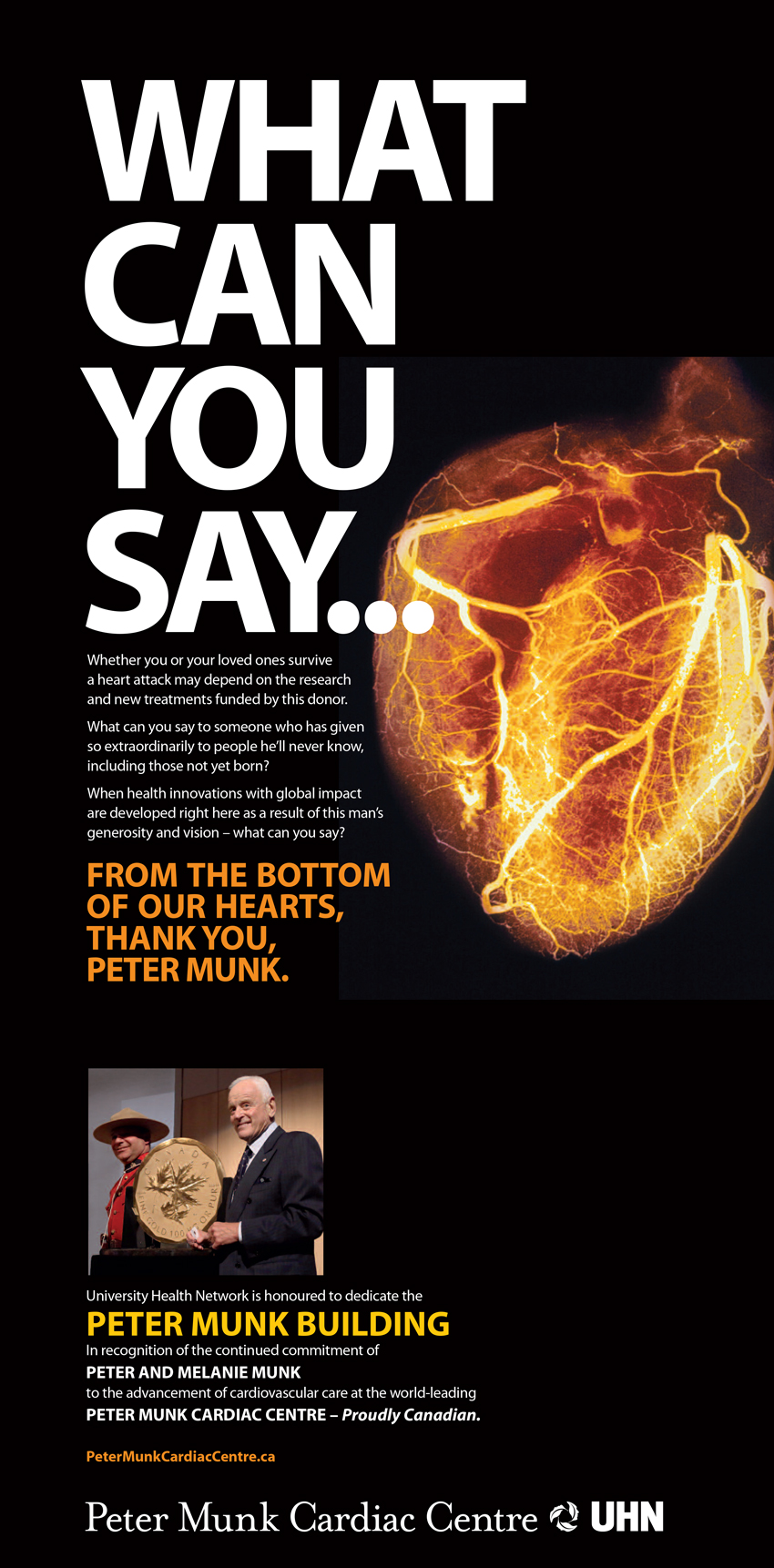 UHN honours Peter & Melanie Munk